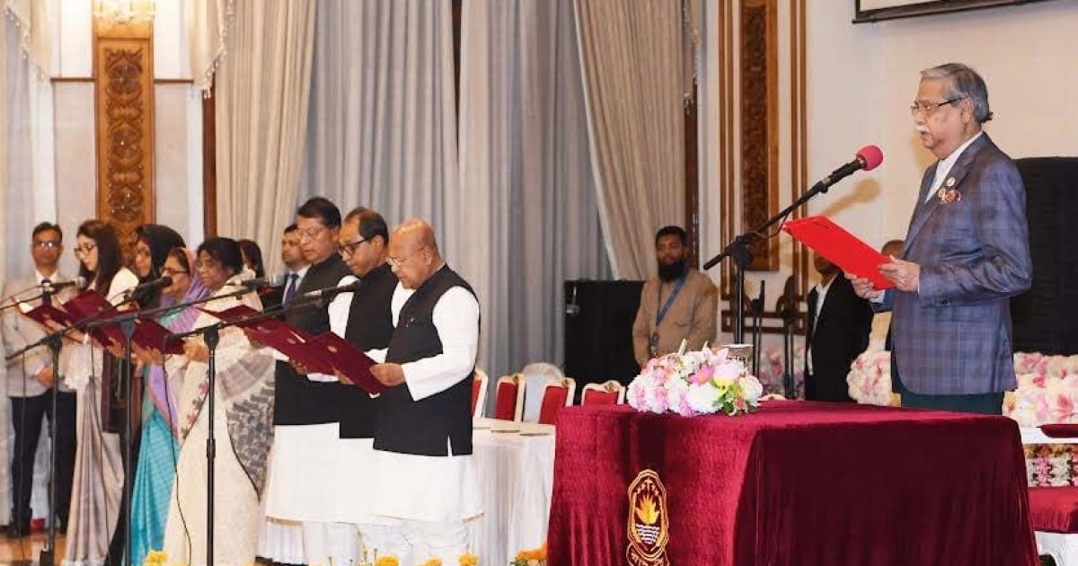 Who are the seven new cabinet members?