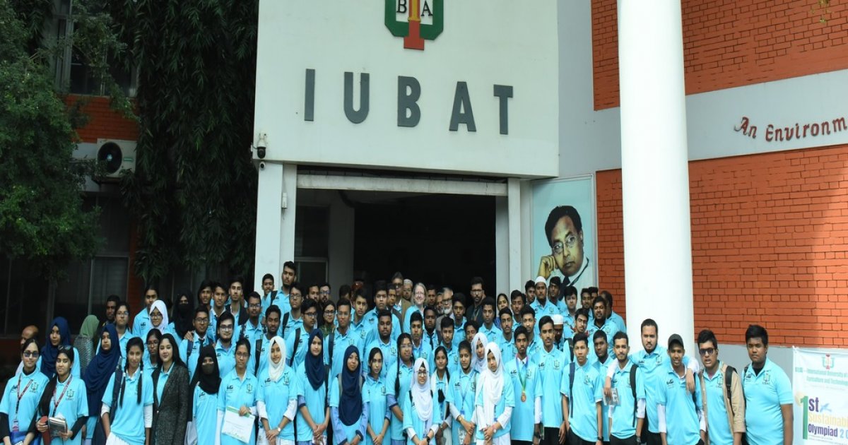 IUBAT hosts first sustainability Olympiad to tackle environmental ...