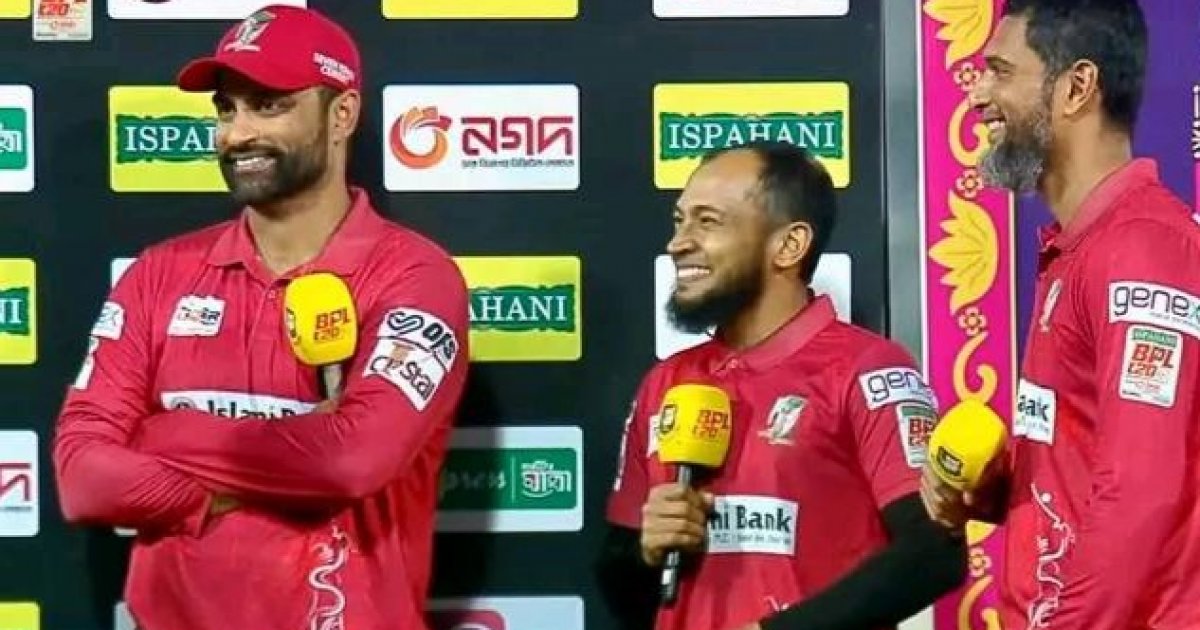 Tamim dedicates BPL win to Mahmudullah, Mushfiq