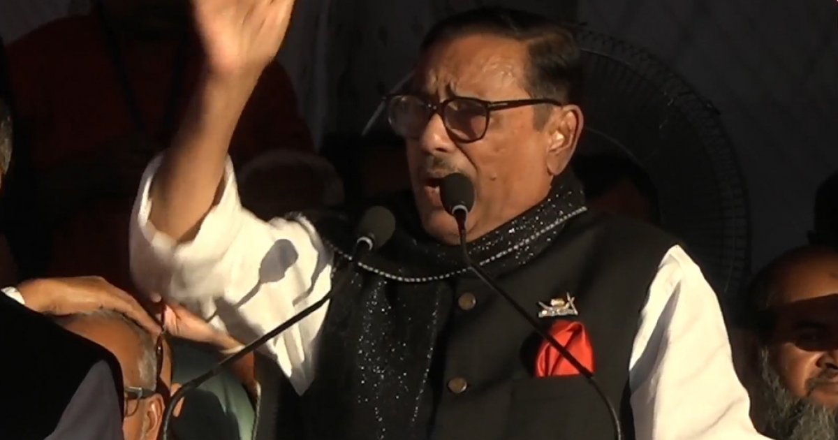 Quader: No scope to change govt without election