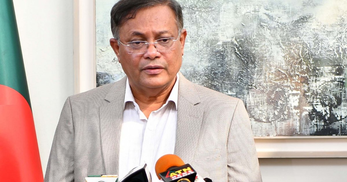 Hasan: BNP wanted to bring anarchy in Bangladesh but failed