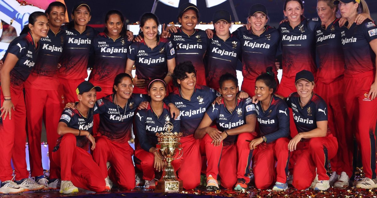 Bangalore win their maiden WPL title