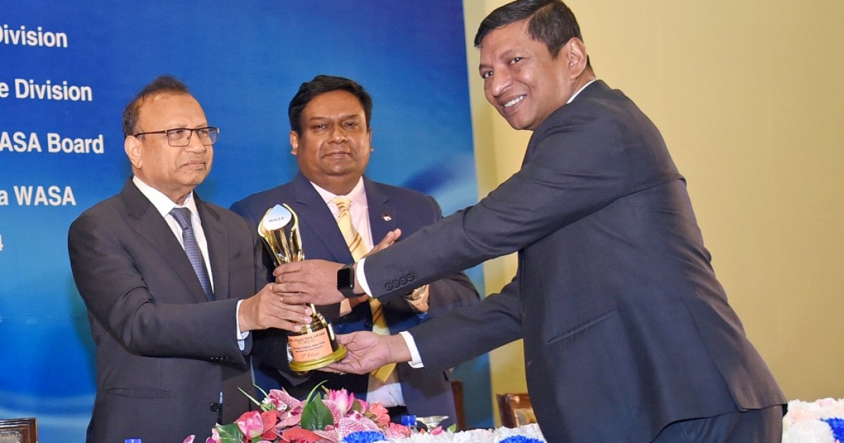Brac Bank wins Dhaka Wasa Award for highest online bill collection