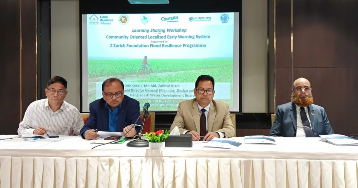 Experts stress early flood forecasting, community involvement in workshop