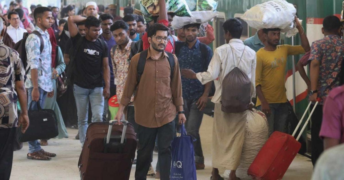 Eid journey: Sale of return train tickets begins Wednesday