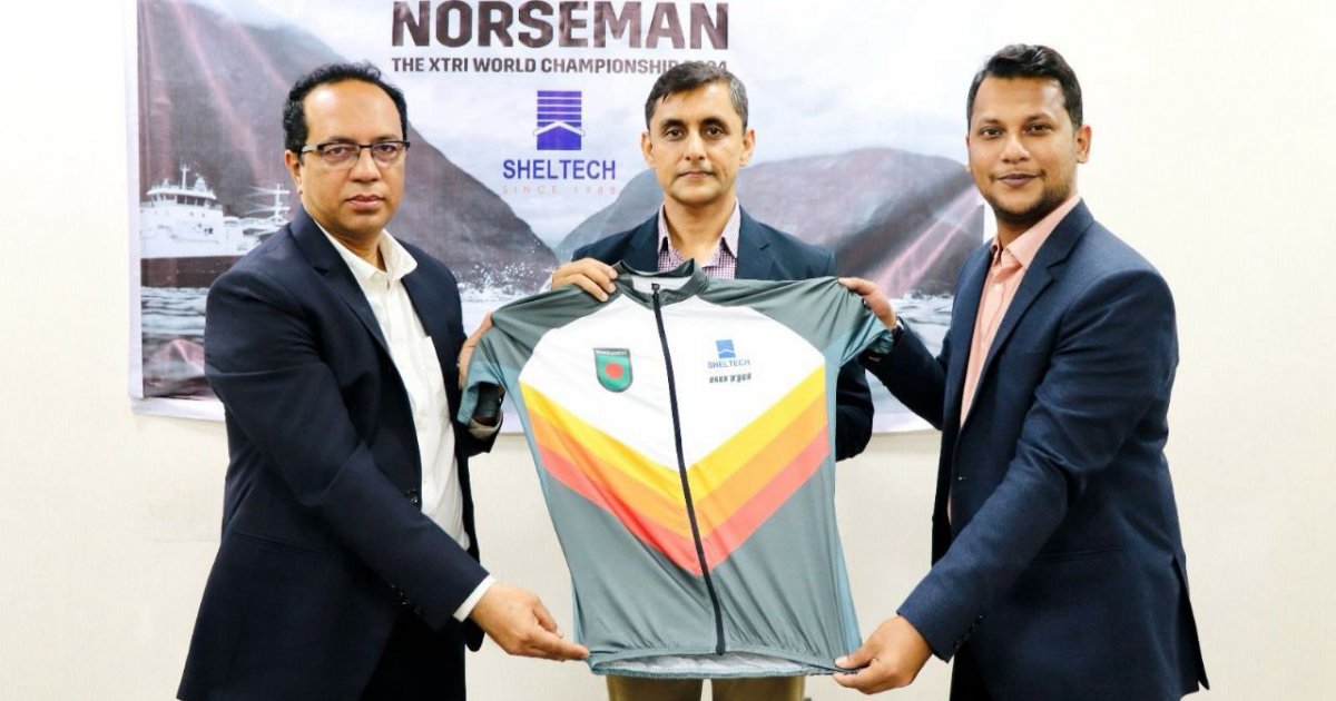 Sheltech signs sponsorship deal with triathlete Imtiaz Ilahi