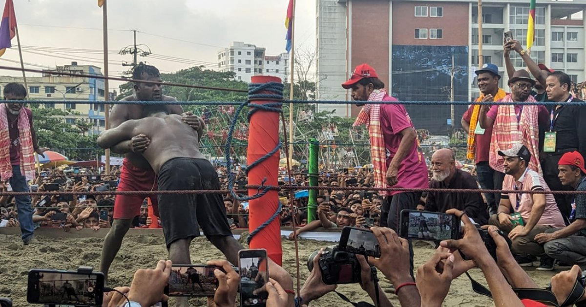 Comilla's Bagha Sharif clinches victory in 115th Jabbarer Boli Khela