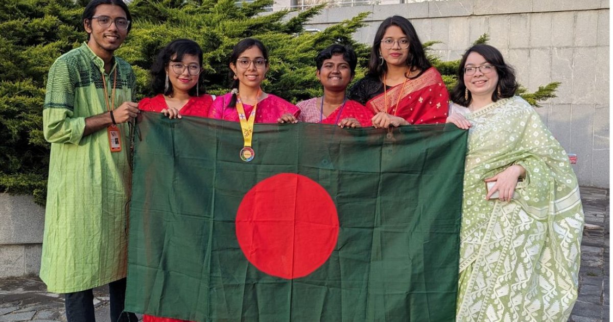 Bangladesh Girls' Mathematics Team clinches bronze at EGMO 2024