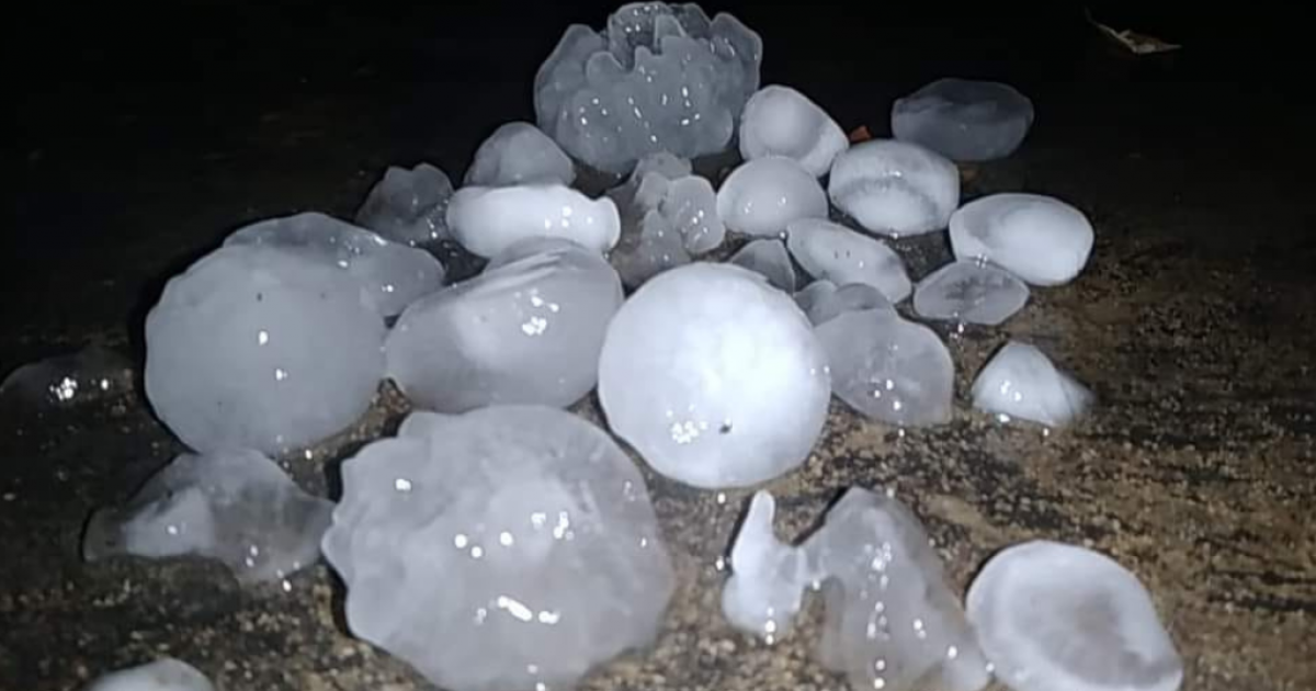 What happens if you eat hailstones?