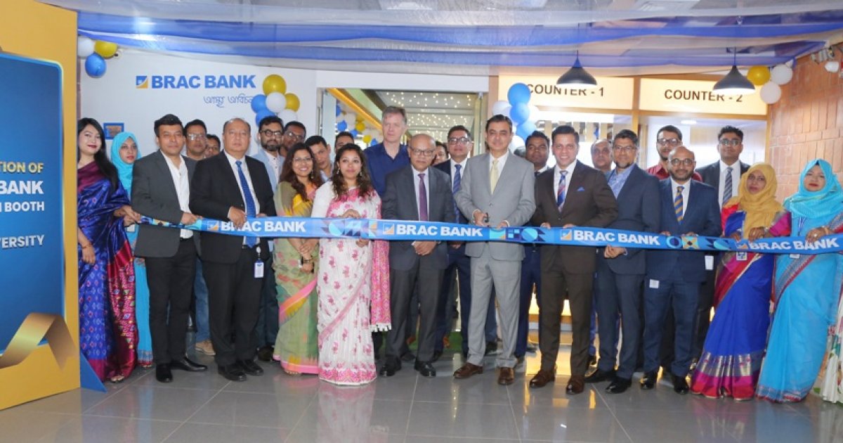 Brac Bank opens collection booth at Brac University campus