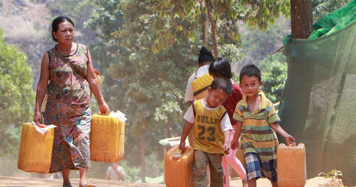 Heatwave piles misery on Myanmar displaced