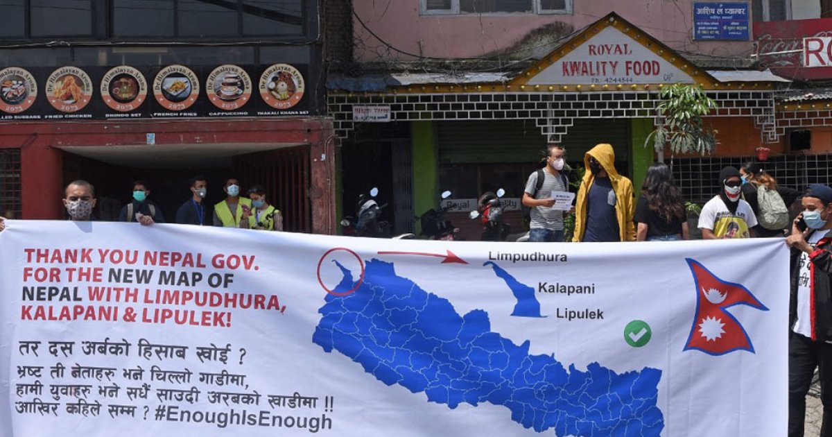 Nepal map on currency note stirs up border row with India