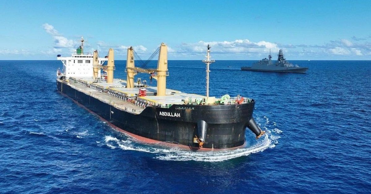 MV Abdullah enters Bangladesh waters