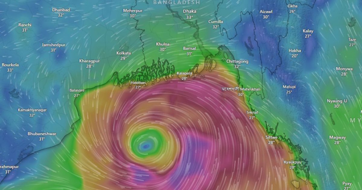 Cyclone Remal: Great danger signal no 10 issued for Mongla, Payra ports