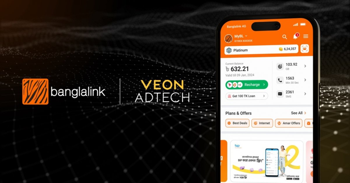 Banglalink’s MyBL integrates AI-based AdTech technologies