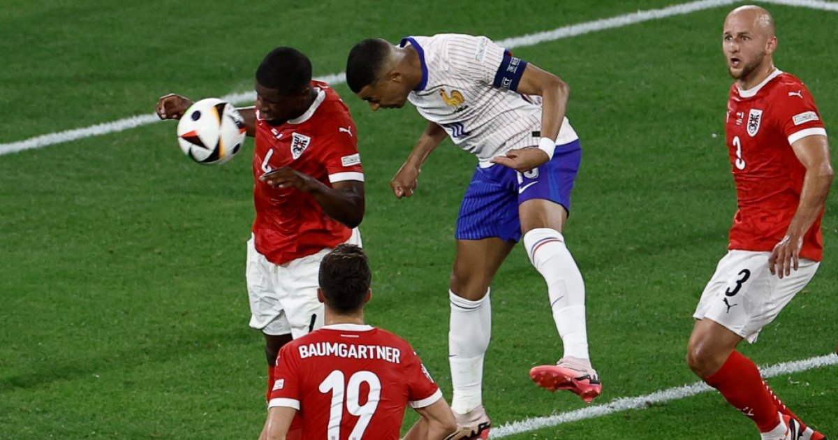 Mbappe breaks nose as France win opener, Slovakia stun Belgium