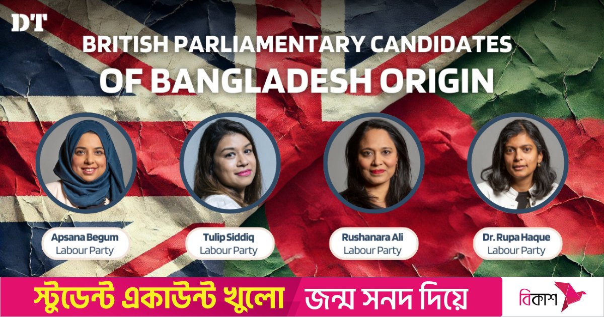 UK election: Tulip Siddiq, Rushanara Ali, Afsana Begum, Rupa Huq re-elected