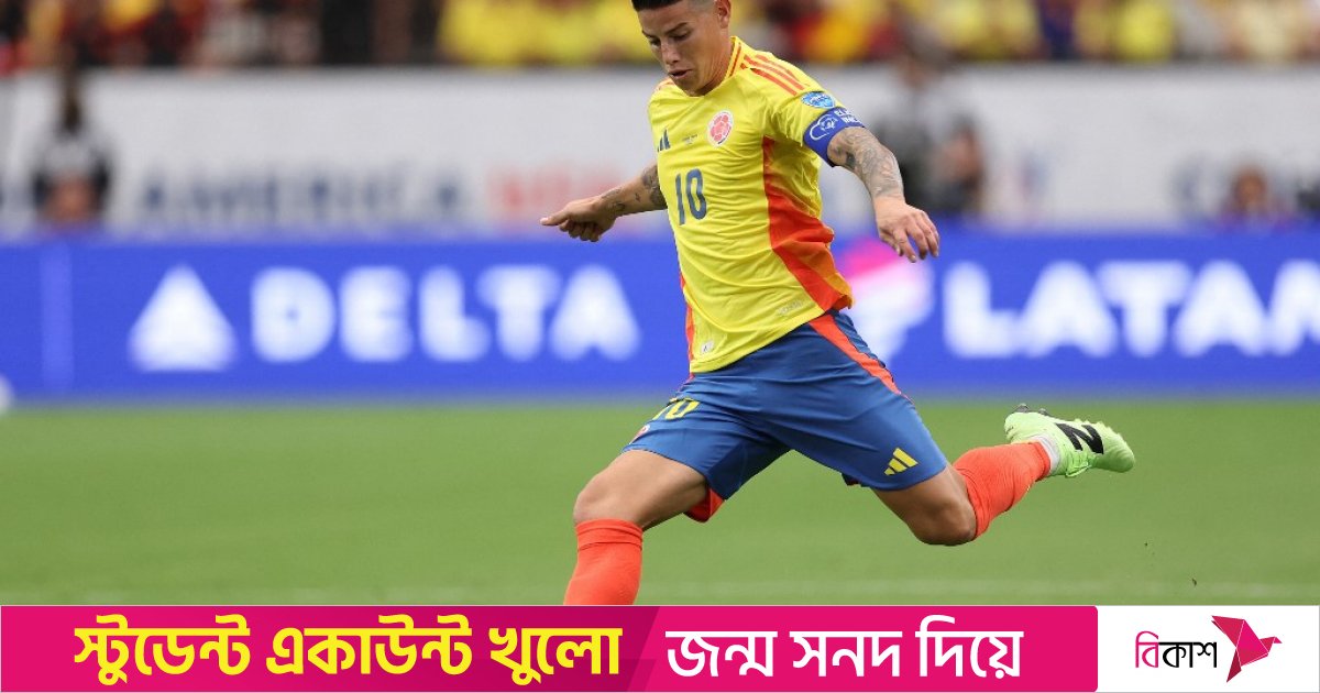 Colombian star Rodriguez a man on a mission at Copa