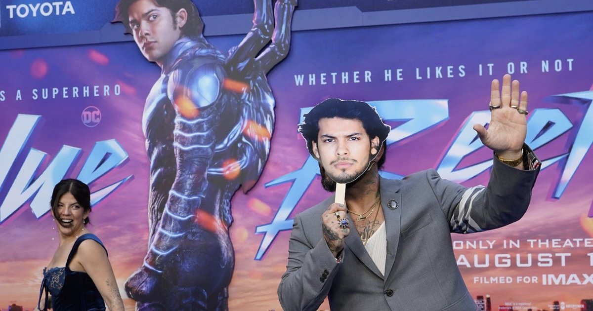 ‘Blue Beetle’ unseats ‘Barbie’ atop box office, ending four-week reign