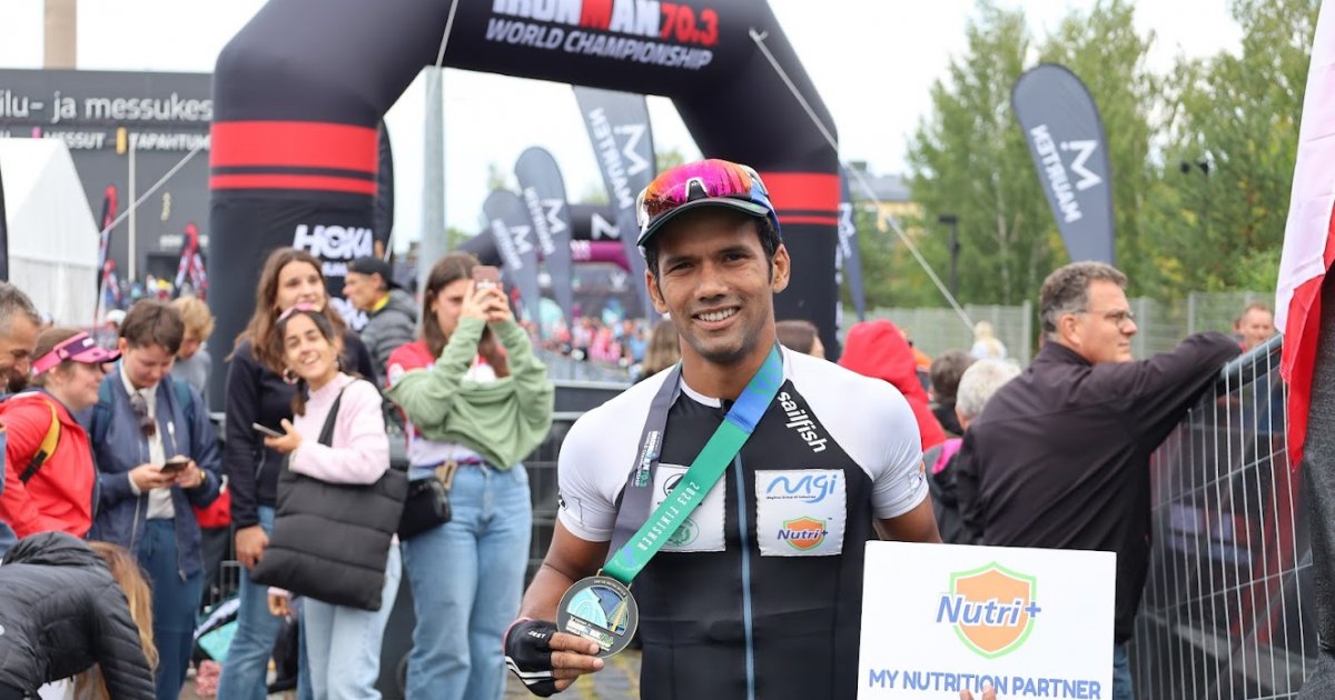 Arafat brings glory in Ironman 70.3 World Championship