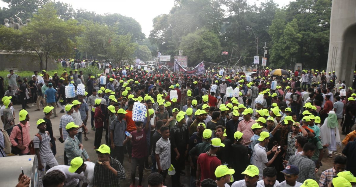 Chhatra League’s grand rally starts at Suhrawardy Udyan