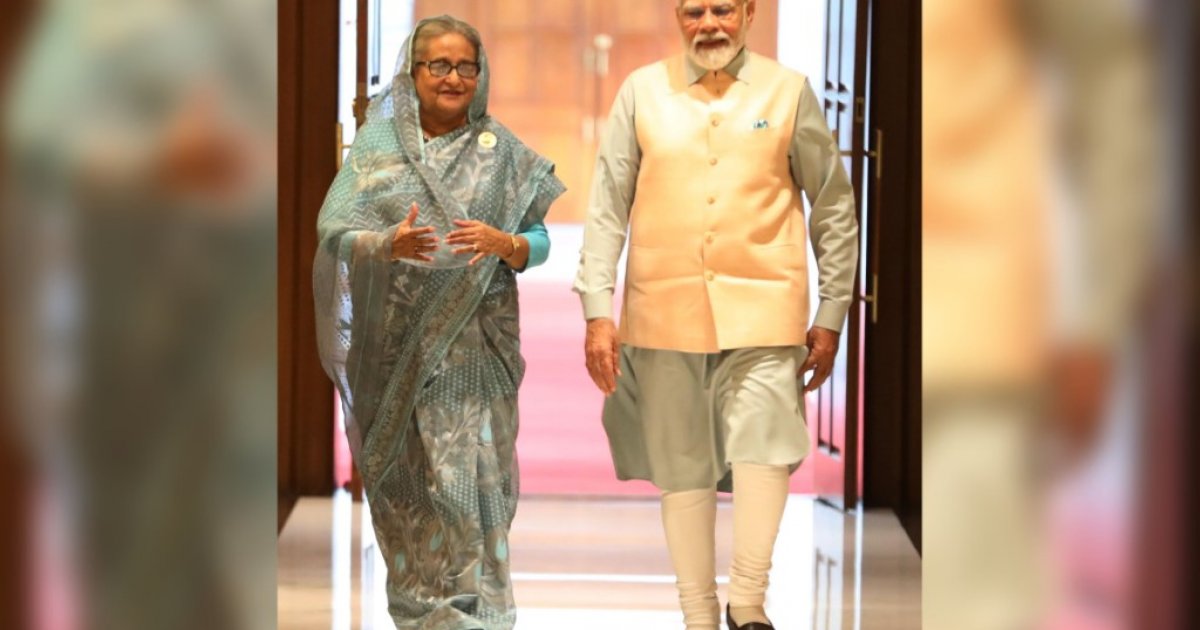 PM Hasina, Modi hold talks on connectivity, commercial relations