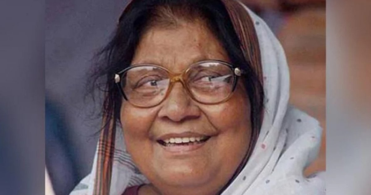 Sajeda Chowdhury's 1st death anniversary Monday