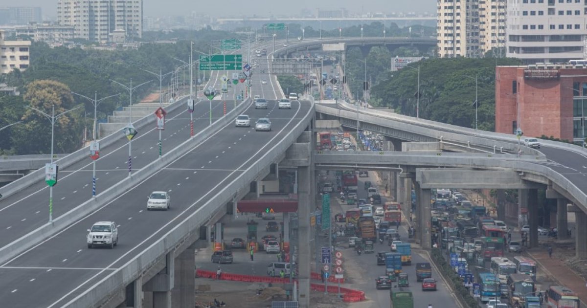 Dhaka Elevated Expressway: Over 18.5L toll collected in 24 hours