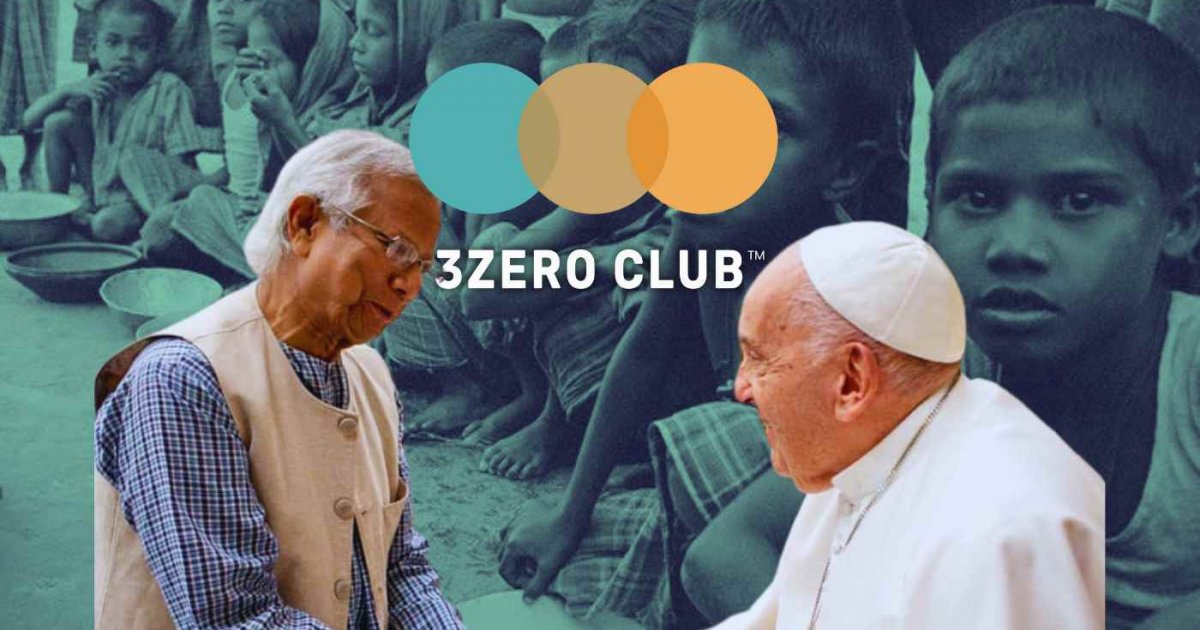 'Pope Francis Yunus 3Zero Club' launched in Rome