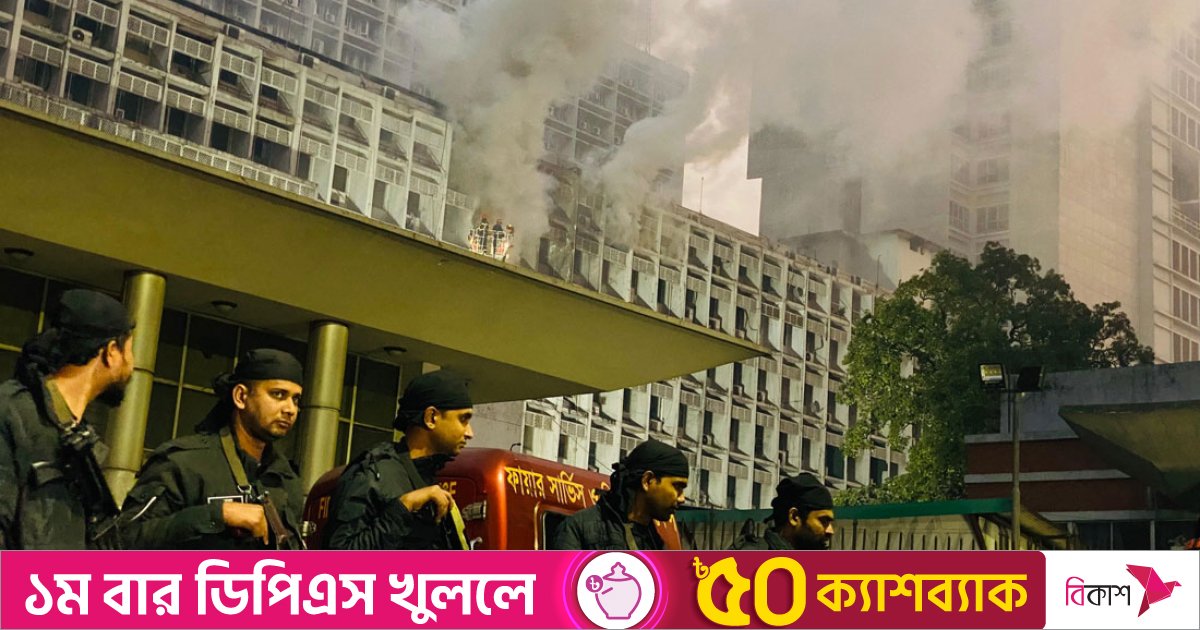 Journalists allowed entry into Secretariat 5 days after fire