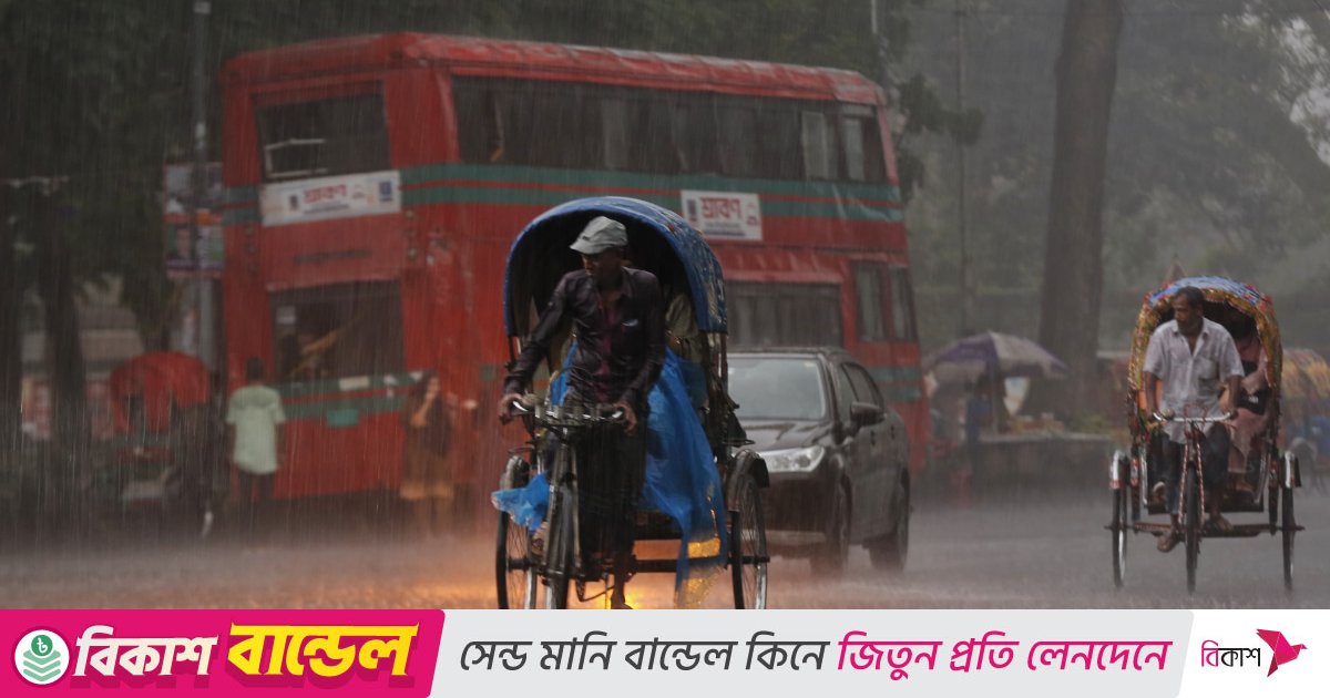 Brief rain calms Dhaka, but thunderstorm may follow