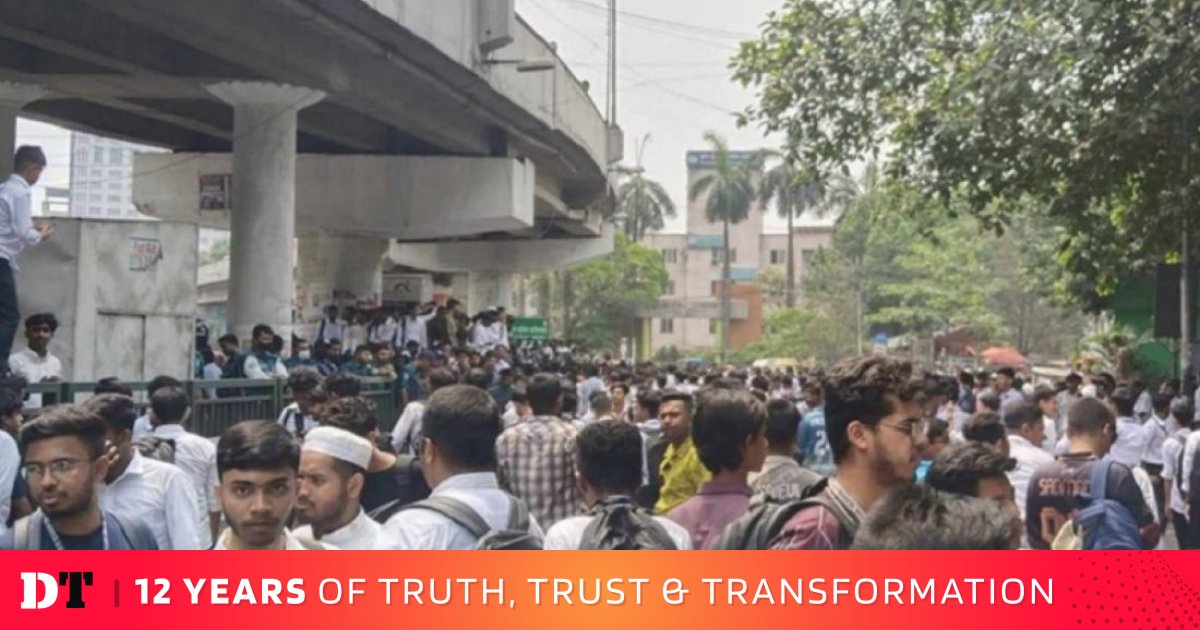 Polytechnic students announce 'Long March to Dhaka' if demands remain unmet