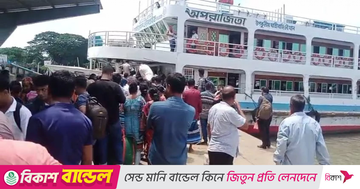 Launch and sea-truck services resume in Bhola after a week