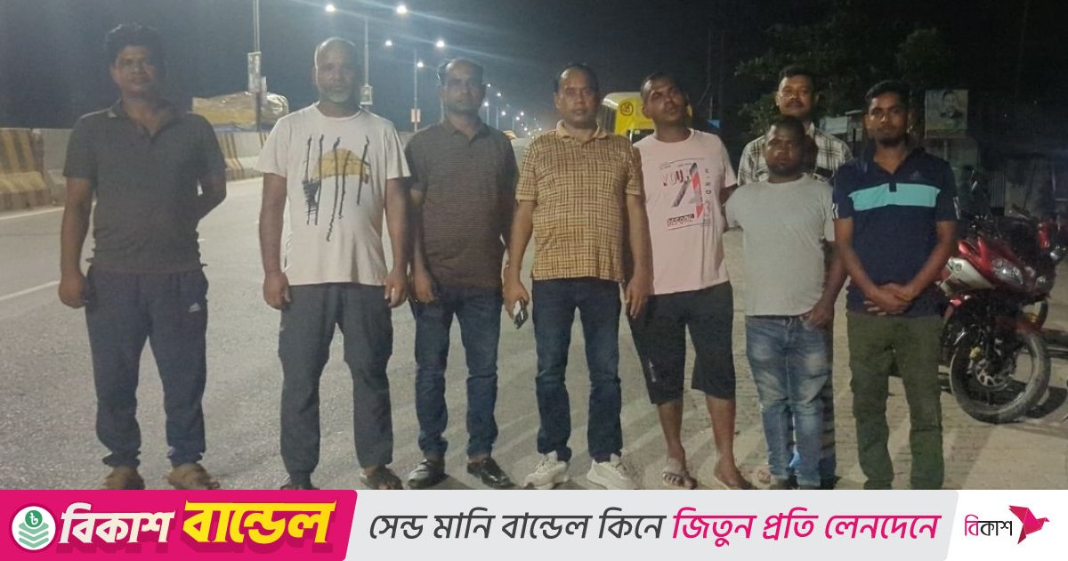 Protesting Awami League hartal, BNP men patrol Dhaka-Aricha highway