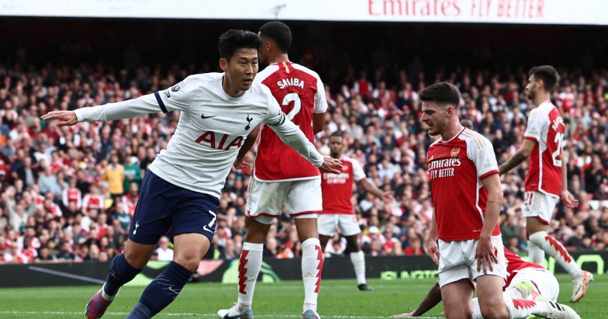 Son double holds Arsenal, Liverpool cut City's lead, Chelsea lose