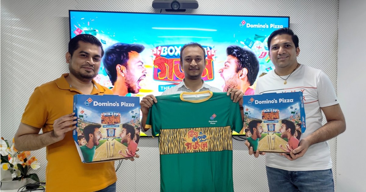 Domino's Pizza Bangladesh unveils 'Box e Hobe Gorjon' CWC campaign