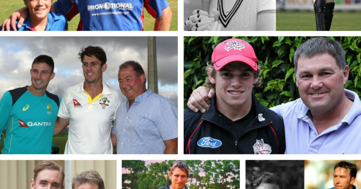 Like father like son at Cricket World Cup