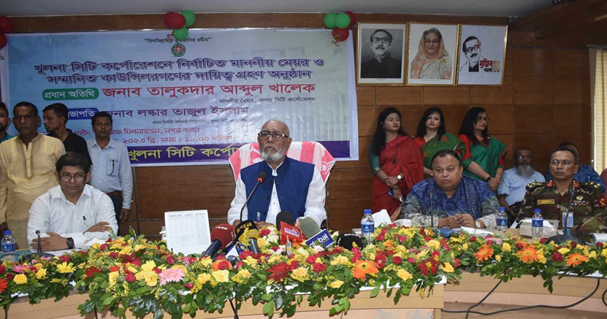 KCC Mayor: Everyone must abide by rules to live in Khulna city