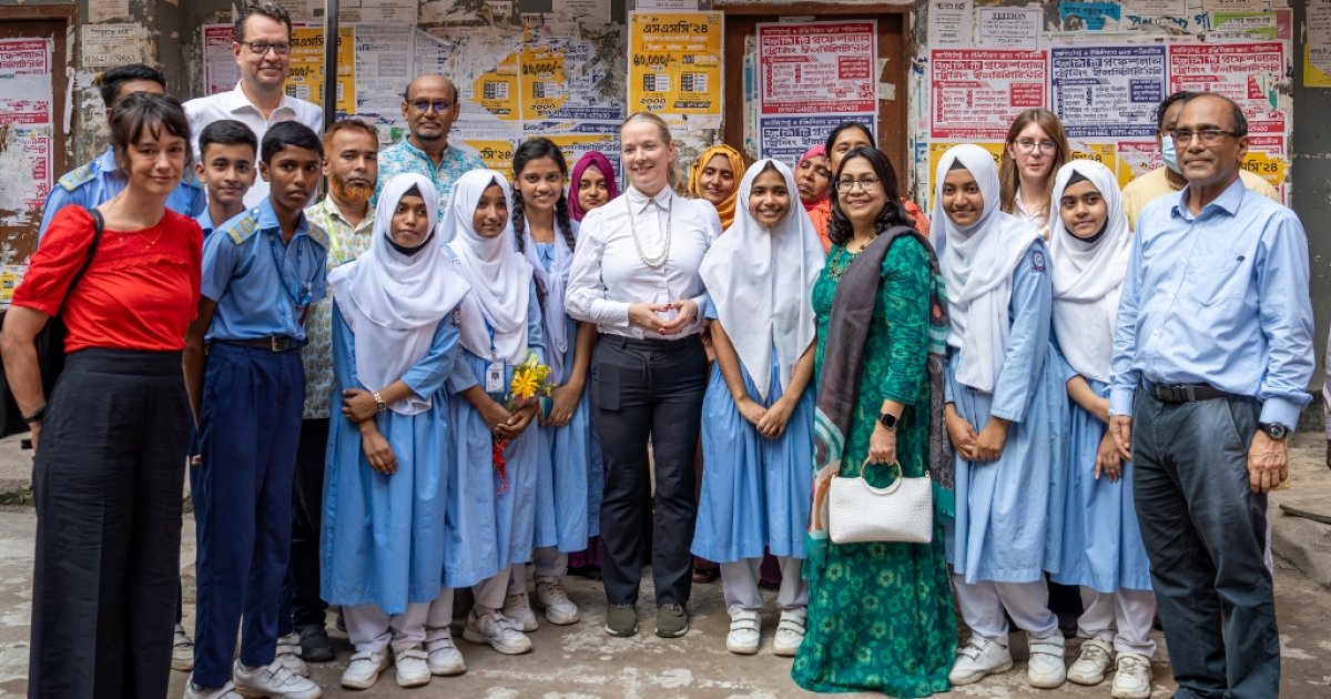 Swedish State Secretary for Int'l Cooperation and Trade Diana Janse ...