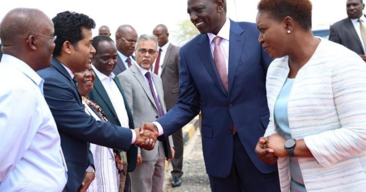 Kenyan president William Ruto visits Square Pharma Kenya EPZ site