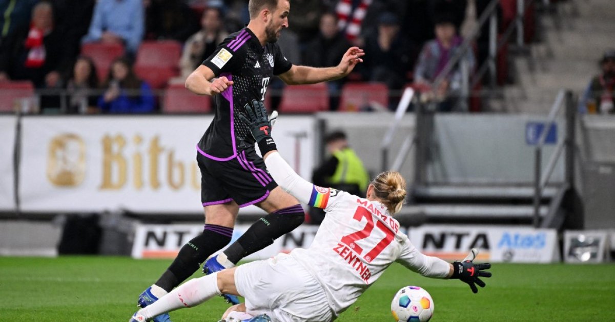Kane scores as Bayern win at Mainz, Leverkusen go top
