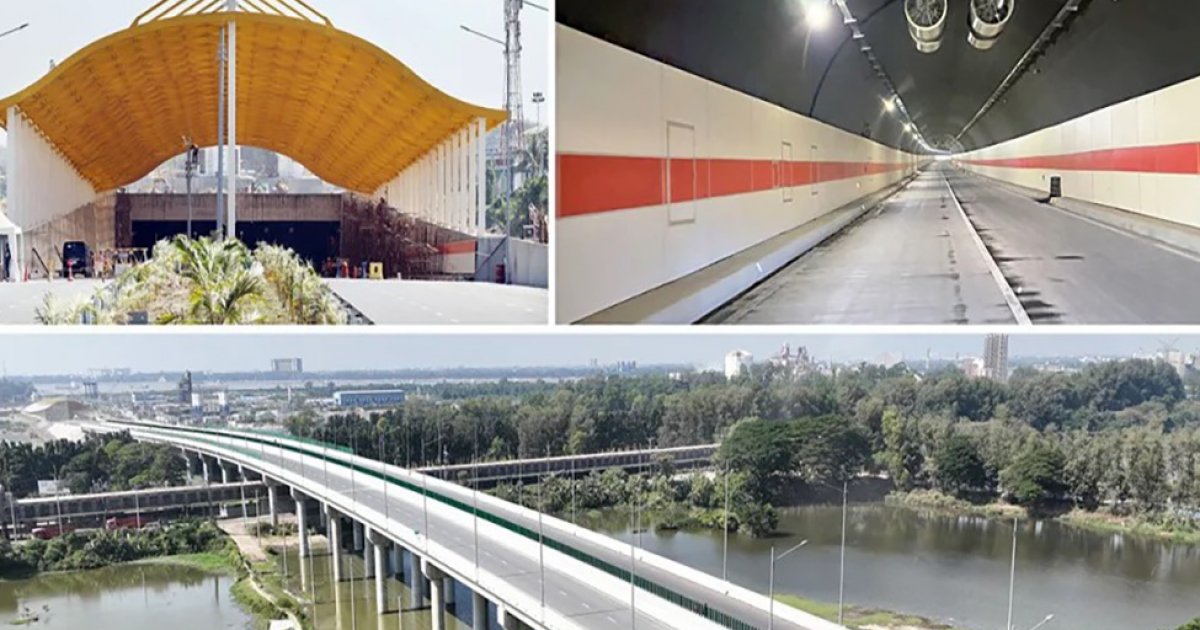 Bangabandhu Tunnel project nears completion