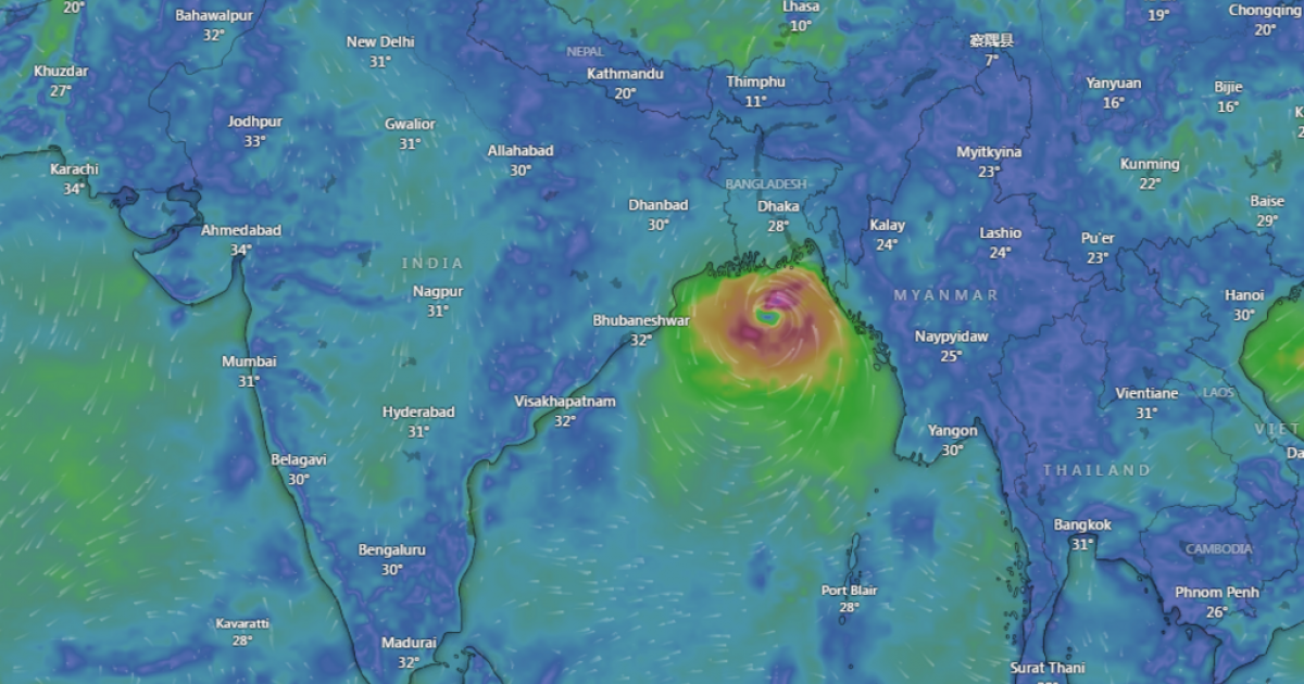 How Cyclone Hamoon got its name