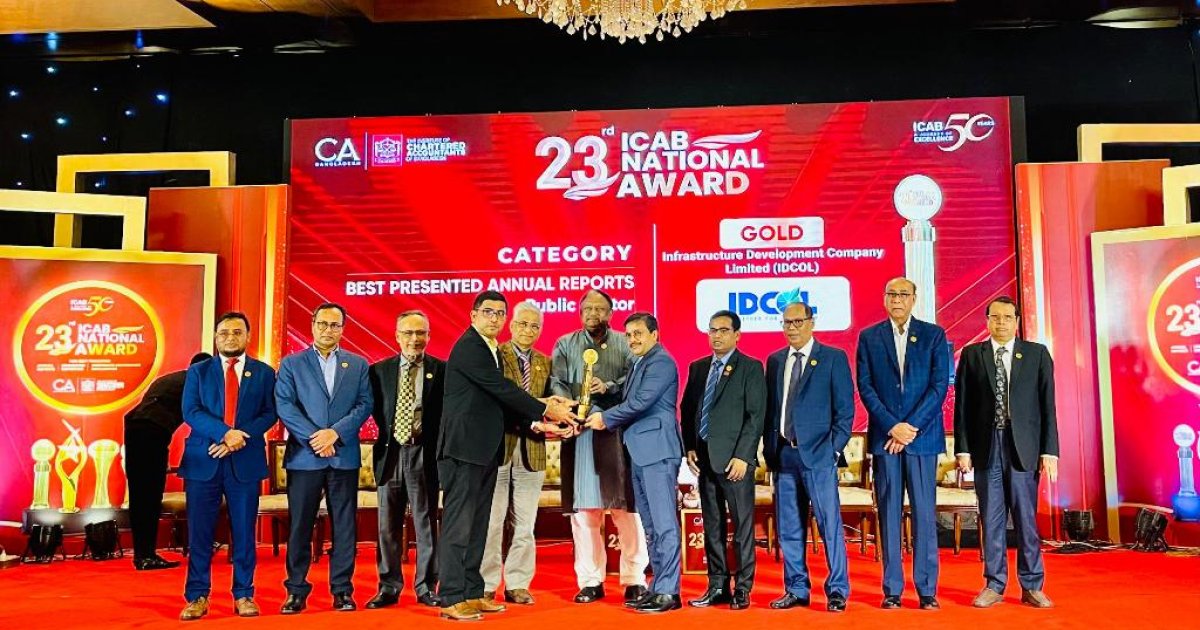 Idcol receives '23rd ICAB National Award'