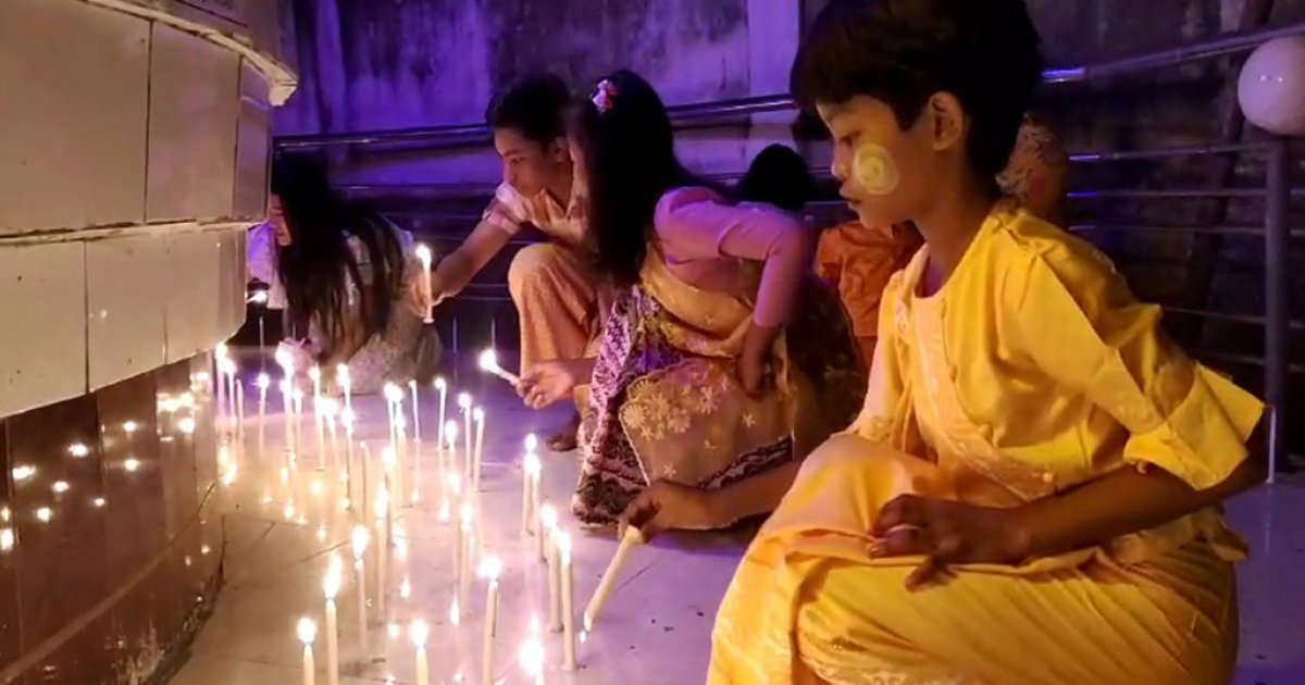 Rakhine villages of Kalapara in festive mood for Prabarana Purnima