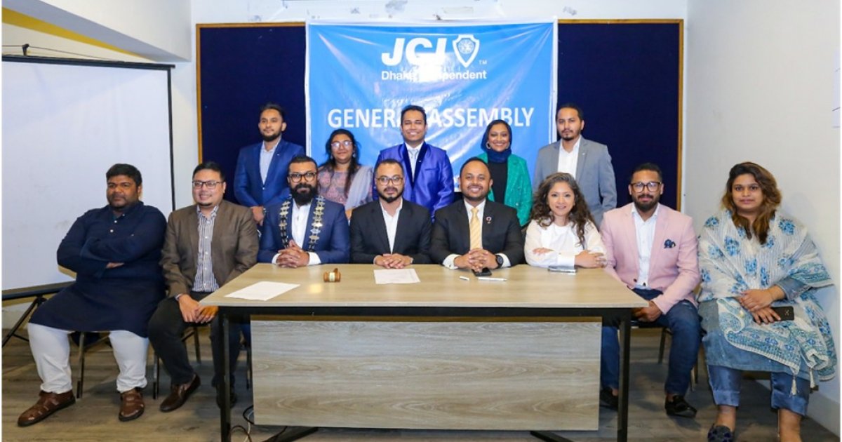JCI Dhaka Independent holds 5th GMM, general assembly of 2023