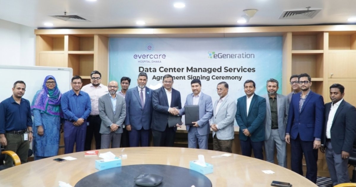 eGeneration to provide data center-managed services to Evercare Hospital