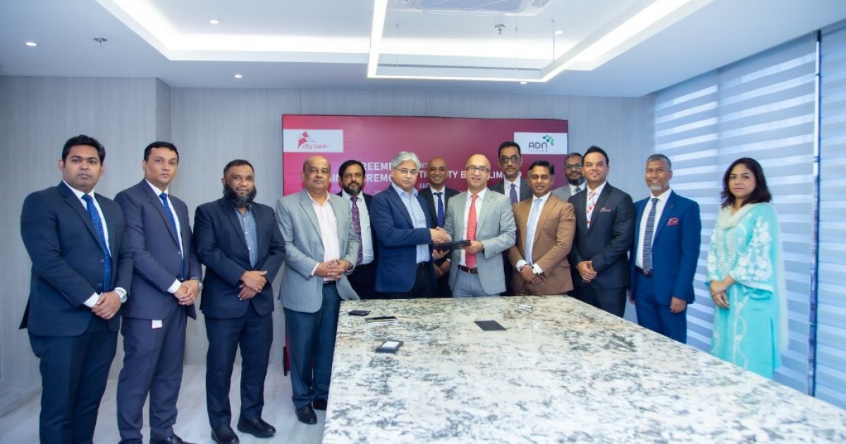 City Bank, ADN Telecom ink deal