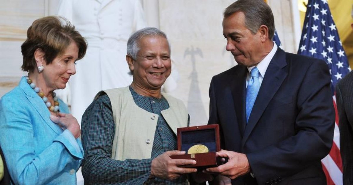 Muhammad Yunus gets top US award