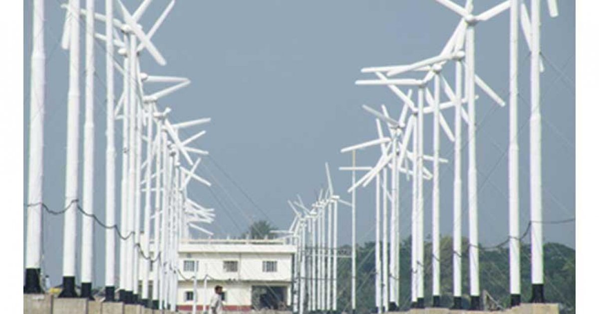 Feni wind power plant reduced to a grazing ground